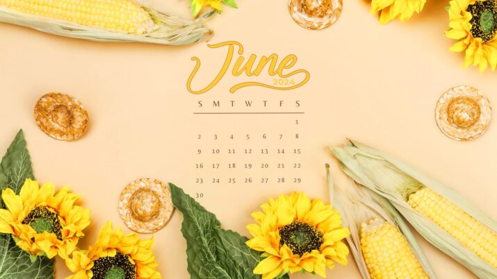 June Calendar 2024 Wallpaper - KoLPaPer - Awesome Free HD Wallpapers