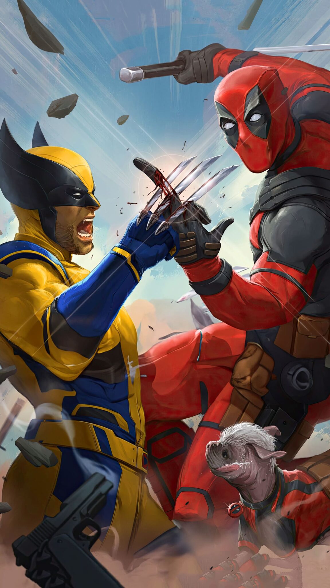 Deadpool and Wolverine Wallpaper - KoLPaPer - Awesome Free HD Wallpapers