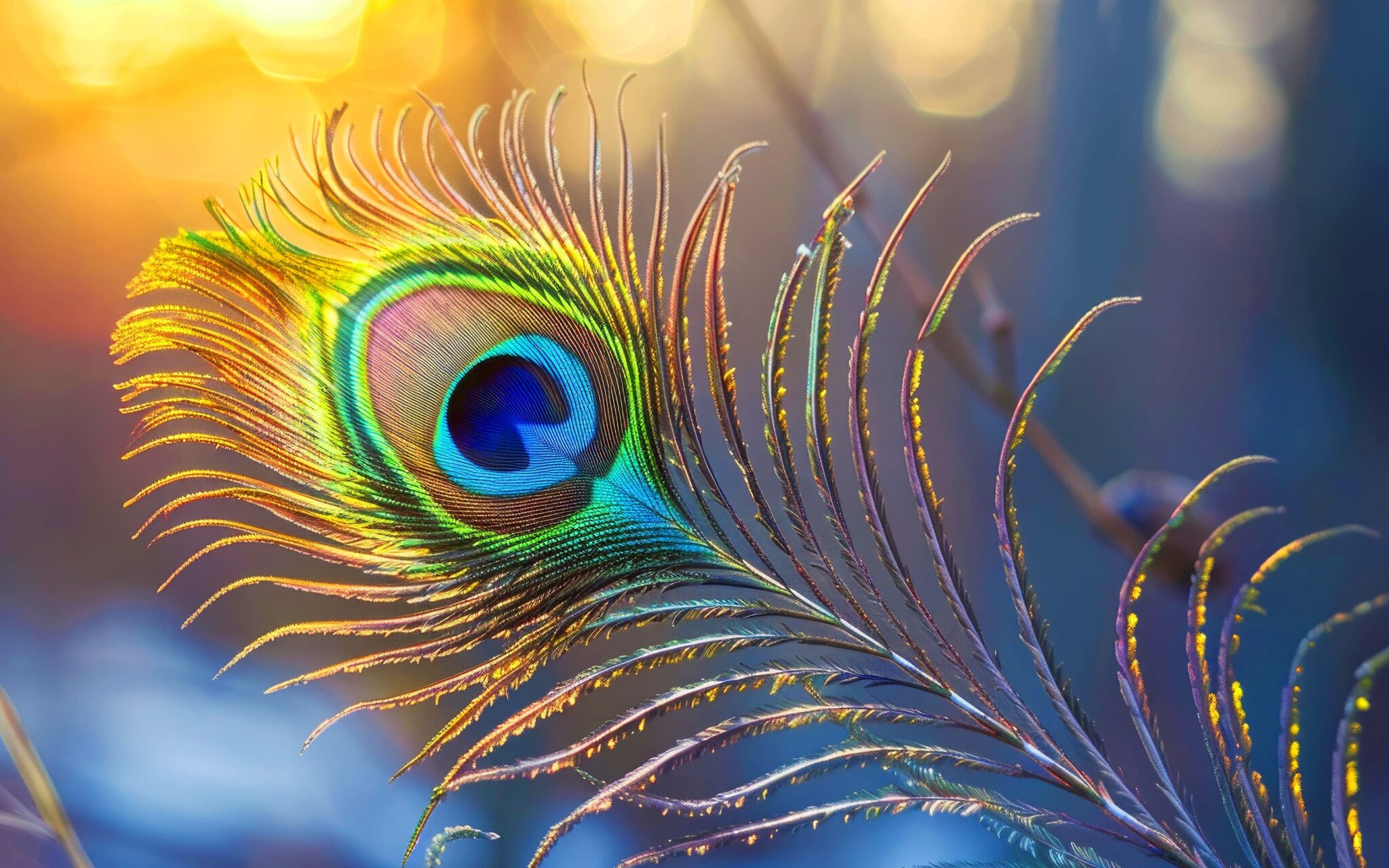 Peacock Feather Wallpaper - KoLPaPer - Awesome Free HD Wallpapers